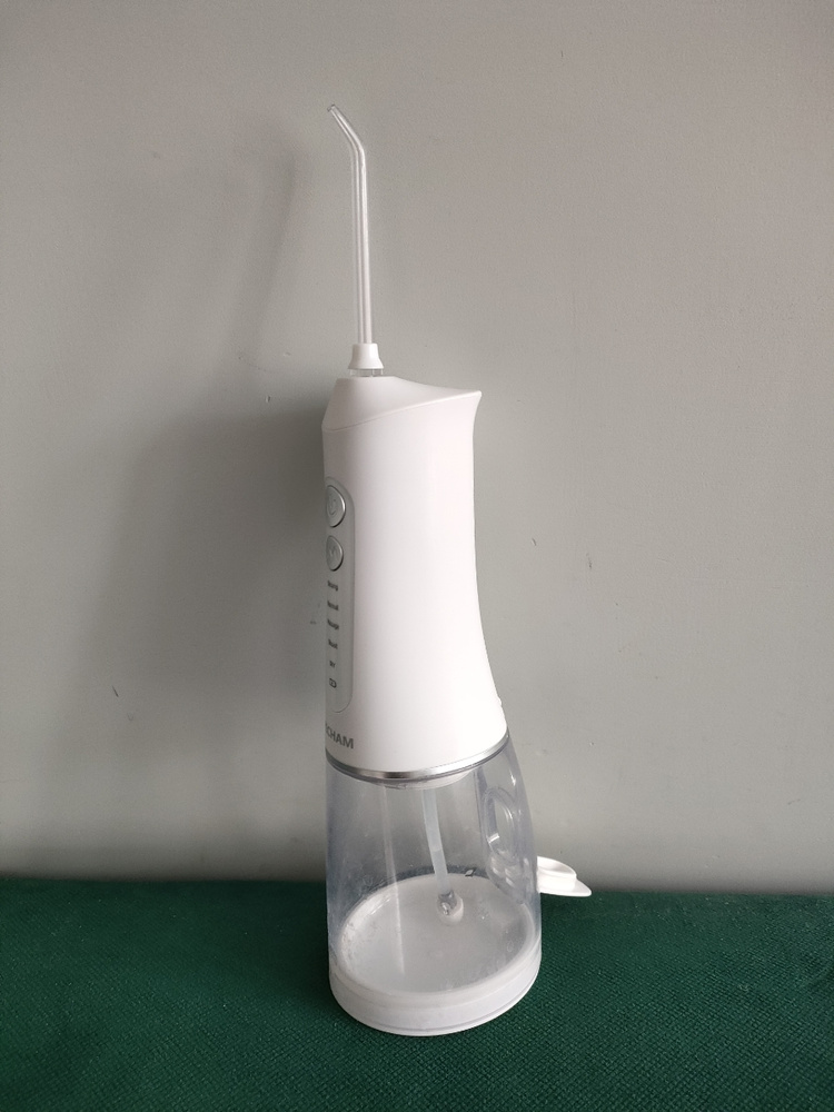 Ирригатор для полости рта портативный PECHAM Trip PC-117-1 белый, для отбеливания зубов дорожный ...