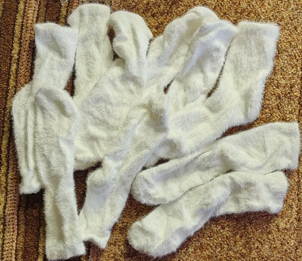 Носки Женский, размер 36, 37 Альпинизм, Горные лыжи Зима белый Китай купить c доставкой на OZON ...