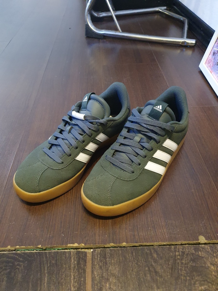 Кеды Мужской adidas Sportswear Натуральная кожа, Синтетика, размер 42,5 ...