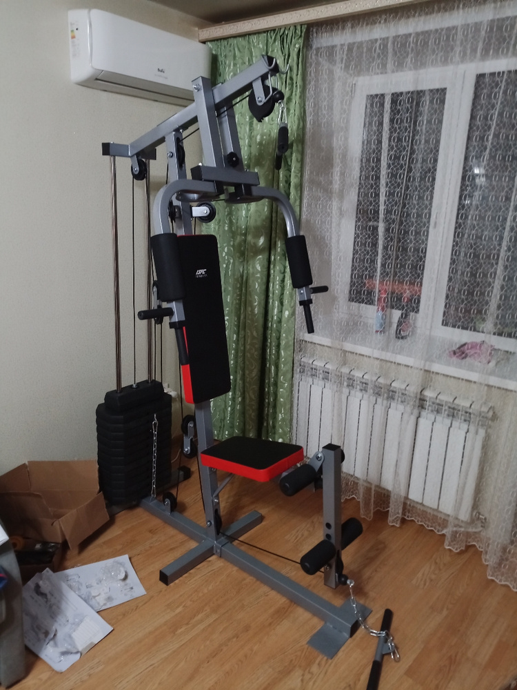 Силовой комплекс DFC HomeGym D7000-60 / стек 60 кг купить на OZON по низкой цене (1648692833)