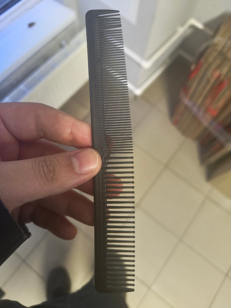 Расческа комбинированная для стрижки и укладки мокрых и сухих волос ...