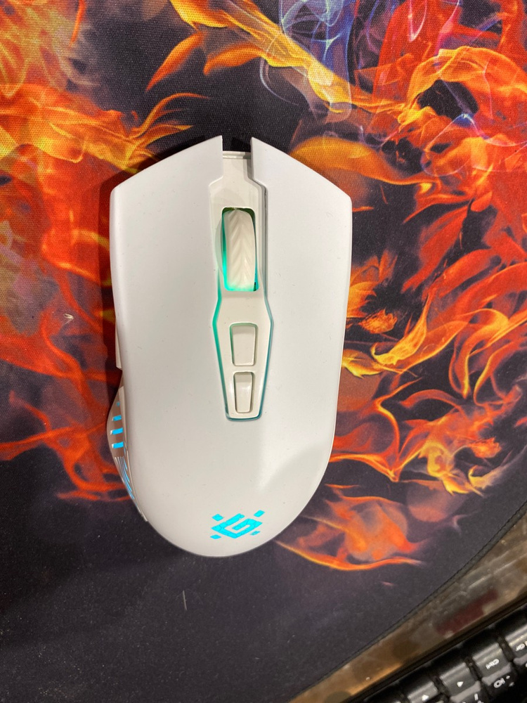 Игровая мышь беспроводная Defender Pandora GM-502 52502, белый - купить ...