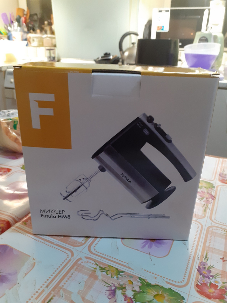 Миксер кухонный электрический Futula HM4 купить на OZON по низкой цене (1222238870)