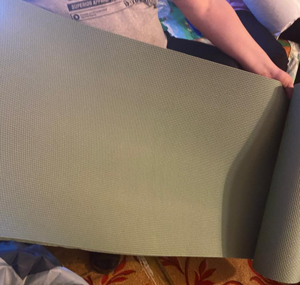 Коврик туристический Camping 8 / ISOLON / 180х60 см. Плотный, походный, армейский, для охоты и ...