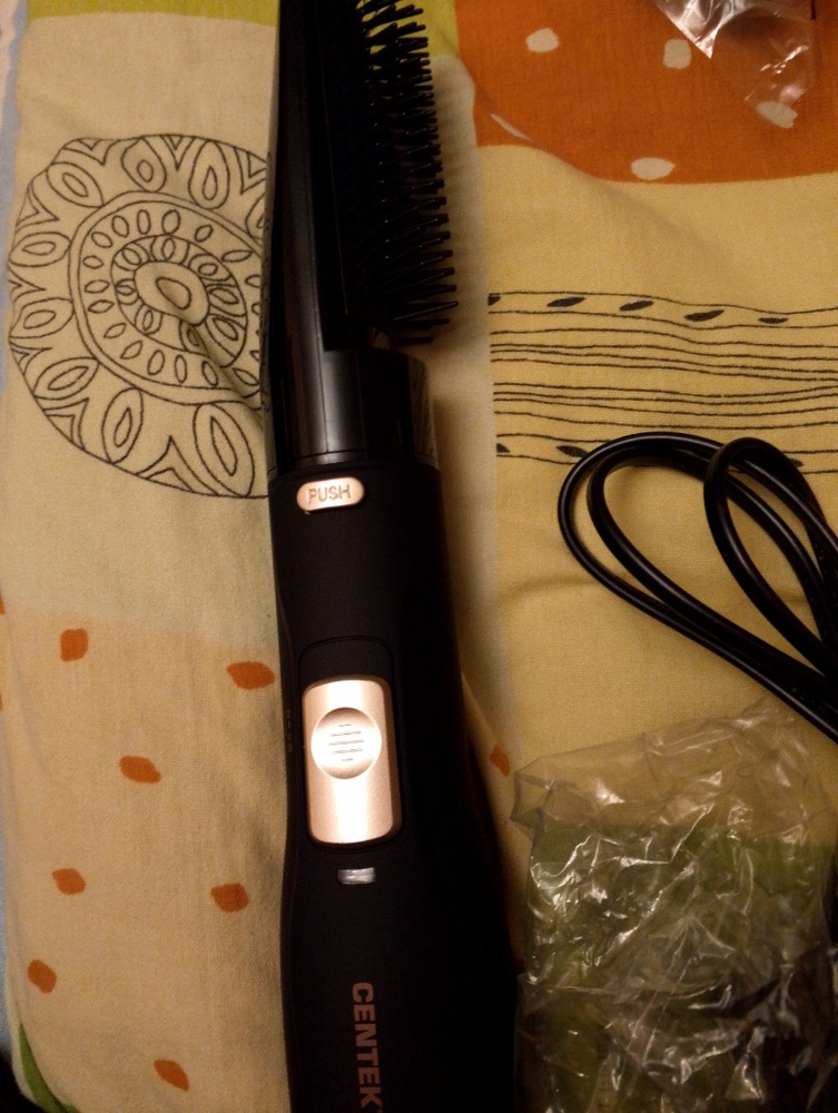 Фен щетка для волос CENTEK CT-2059 профессиональная укладка и расчесывание купить на OZON по ...