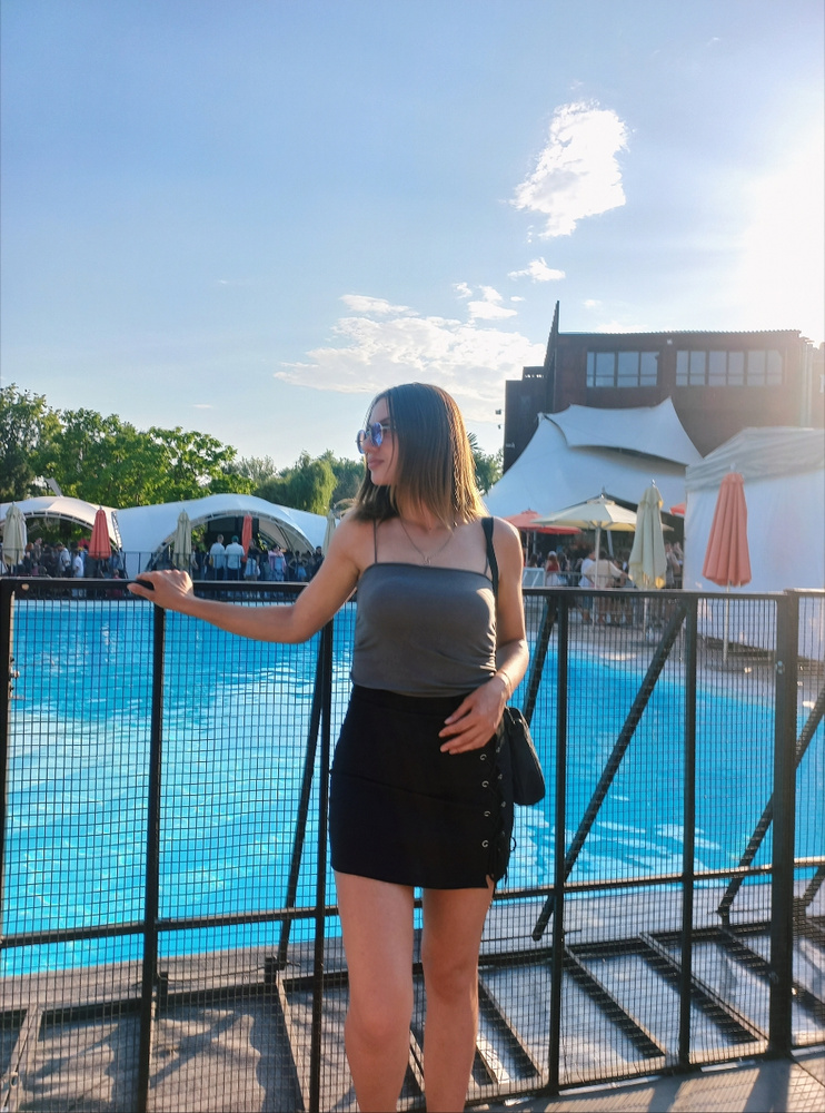 Юбка Женский SYJWY красный Полиэстер, размер 52 Эластичная Хлястик, Складки Клетка Демисезон ...