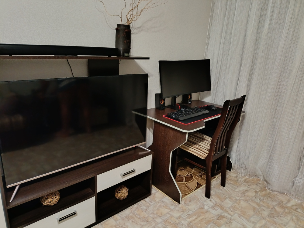 Компьютерный стол Горизонт Игровой_стол_Геймер, 102х68х75 см купить c ...