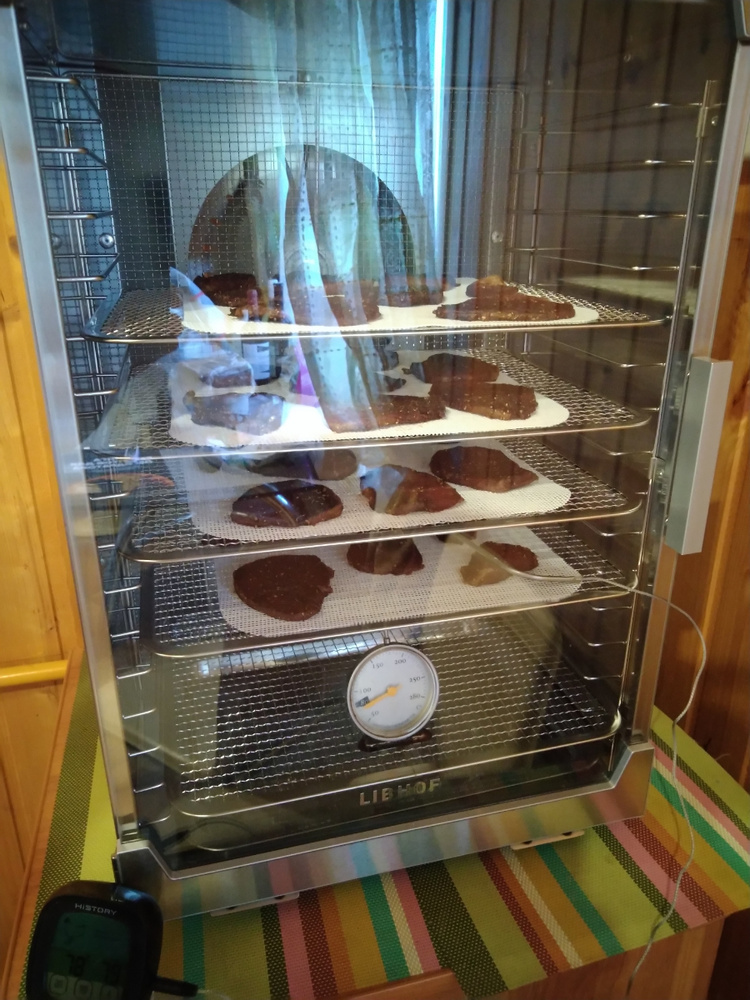 144 отзыв на Сушилка для овощей и фруктов / дегидратор для фруктов, овощей и пастилы Libhof FDM ...