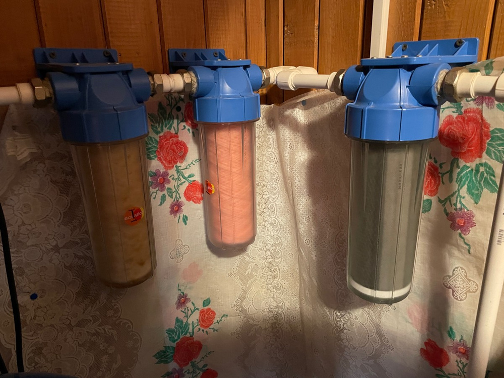 Картридж механический Гейзер PP 5 - 10 SL, для холодной воды, очистка воды от ржавчины, грязи ...