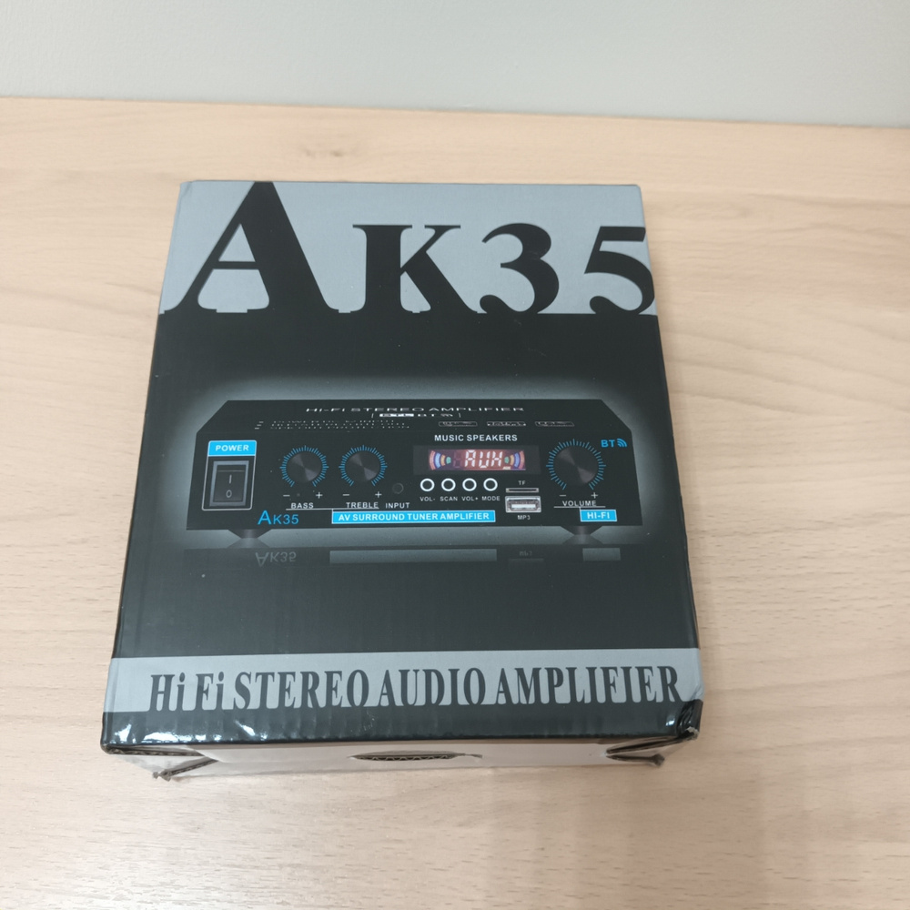 Аудио усилитель звука для колонок,ak35 усилитель звука 2.1 ...