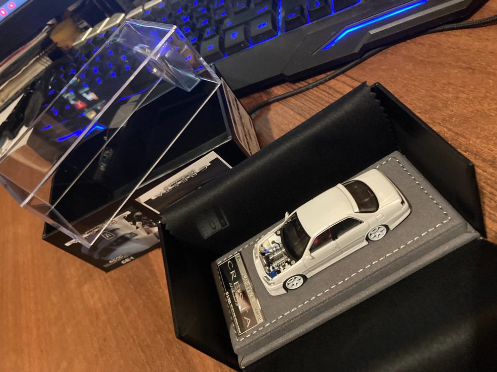 Машинка Mortal Model 1/64 #Toyota Cresta JZX100 Alloy Car Model ...