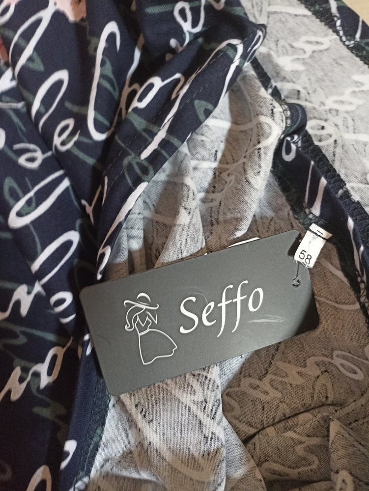 Платье Женский Seffo голубой, белый прямое Повседневный Короткий ...