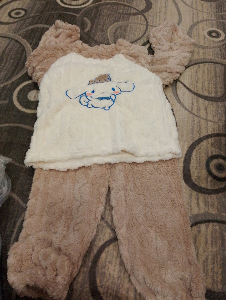 Пижама Девочки, Мальчики CREANOVA Корал-флис, размер 140 синий купить c доставкой на OZON по ...