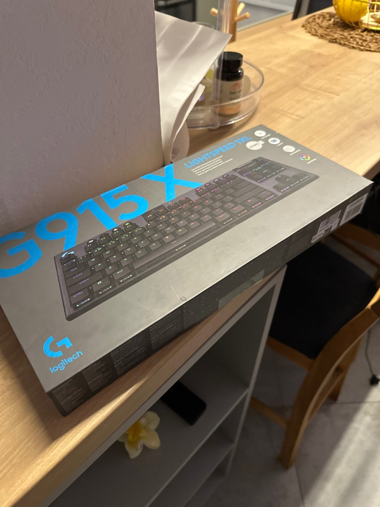 Logitech G G915 X LIGHTSPEED TKL Blue switch Беспроводная механическая ...