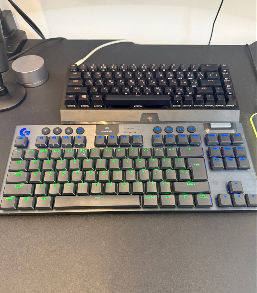 Logitech G G915 X LIGHTSPEED TKL Blue switch Беспроводная механическая ...
