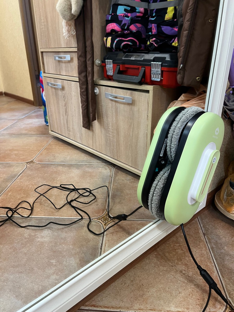 Cleanbot Робот мойщик окон с двойным распылением Turbo Green, 14 ...