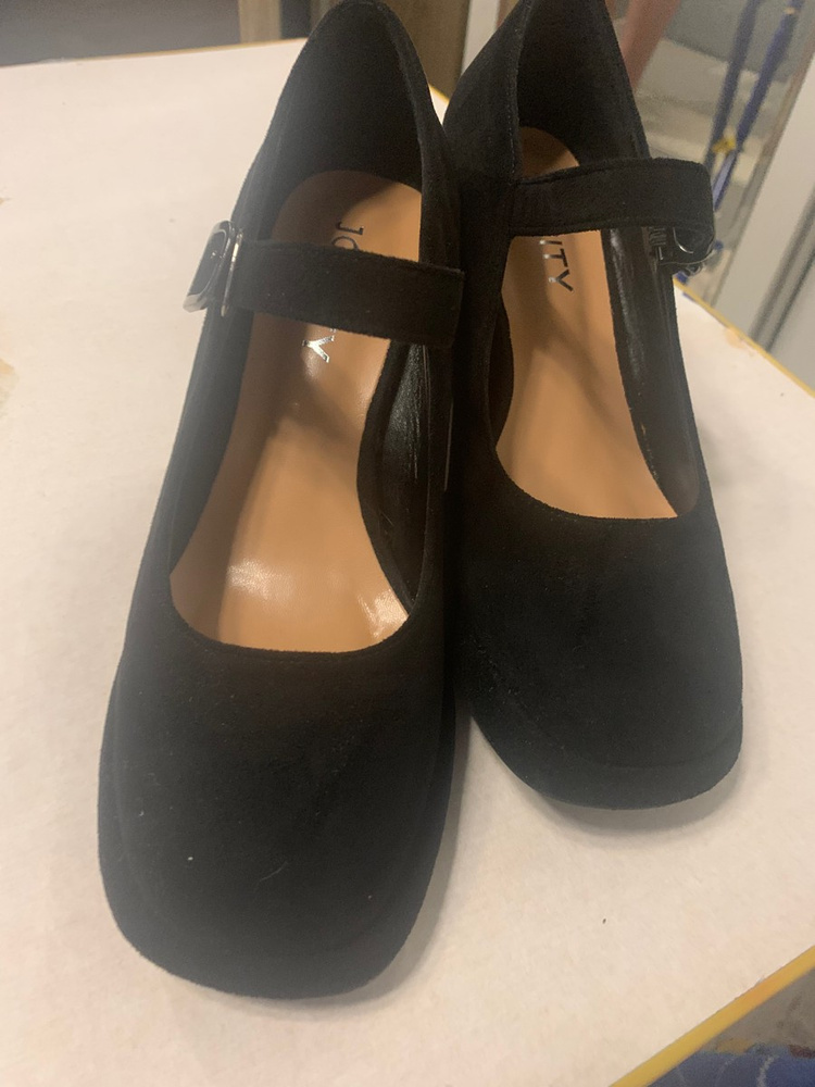 Туфли Женский JOYCITY Искусственная кожа, размер 37 Каблук + платформа F Мэри Джейн Россия ...