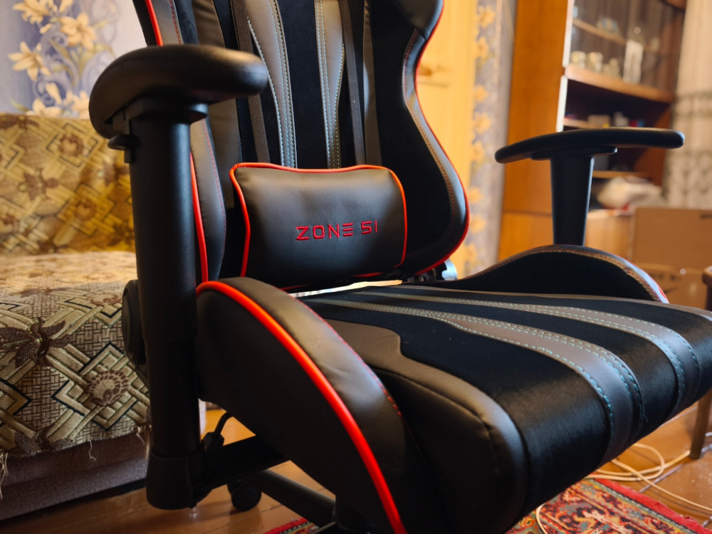 Кресло компьютерное игровое ZONE 51 GRAVITY, Черный купить на OZON по низкой цене (255092191)