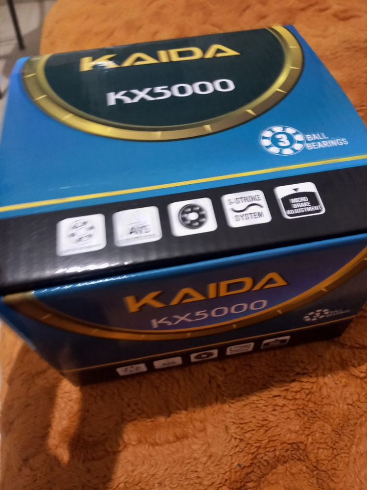 Катушка KAIDA рыбалка1, Безынерционная, 3000, Передний + Задний фрикцион купить c доставкой на ...