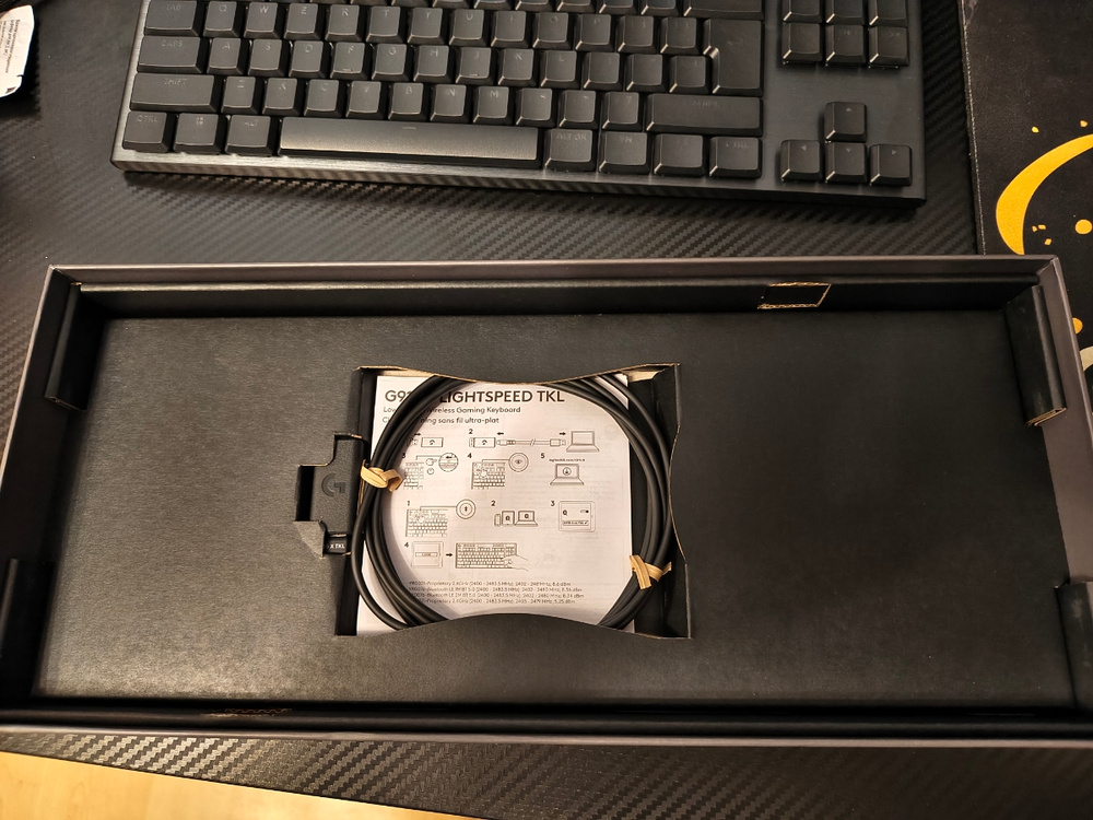 Logitech G G915 X LIGHTSPEED TKL Blue switch Беспроводная механическая ...