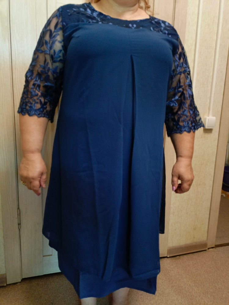 Платье Женский MOOCIE черный Повседневный, размер 54 Молния Цветочный купить c доставкой на OZON ...