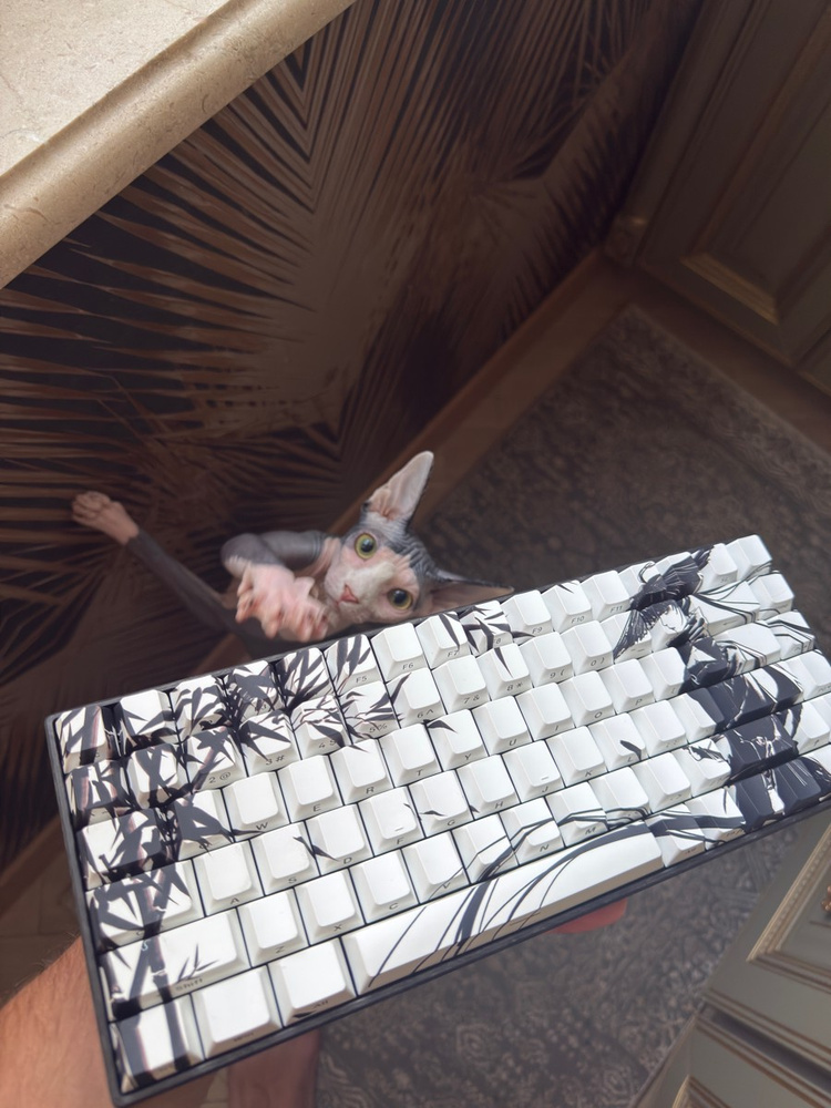 WLMOUSE YING 75 Клавиатура из кованого углеродного волокна, Русская раскладка, Shadow Switch ...