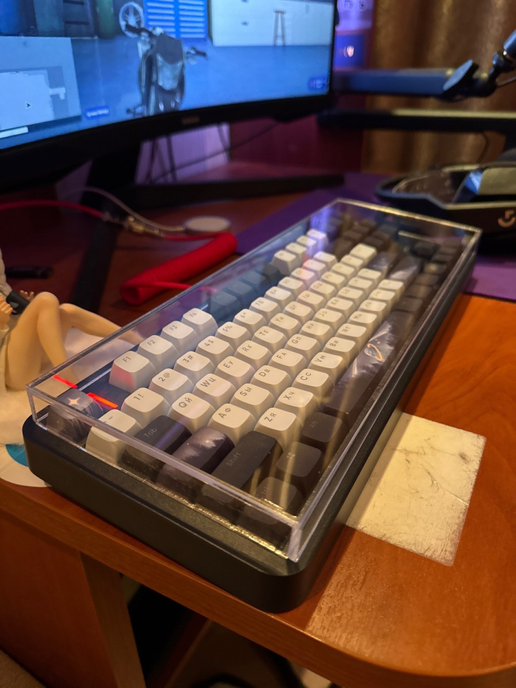Клавиатура механическая проводная Red Square Alumix TKL Classic Kitsune ...