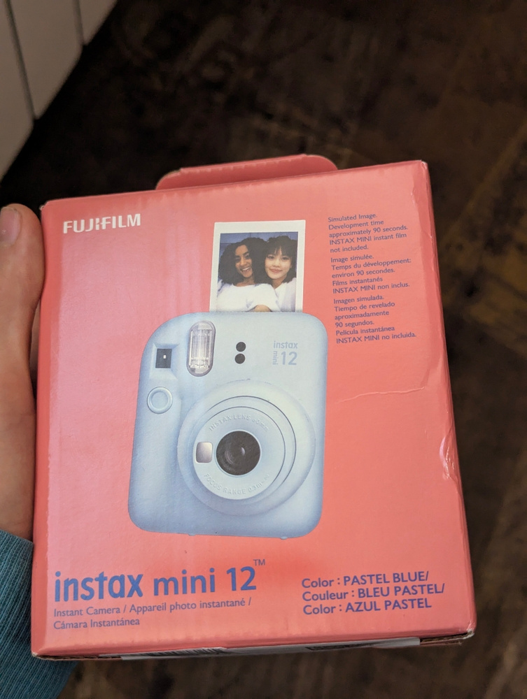 Фотоаппарат мгновенной печати Fujifilm Mini 12, розовый купить на OZON по низкой цене (1047331771)