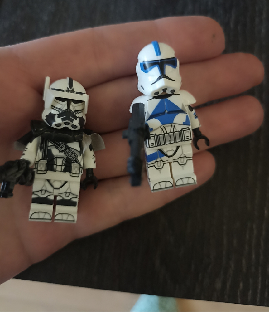 'Набор минифигурок /Star Wars,ARF Commander Trauma ,Forest ARF trooper ...