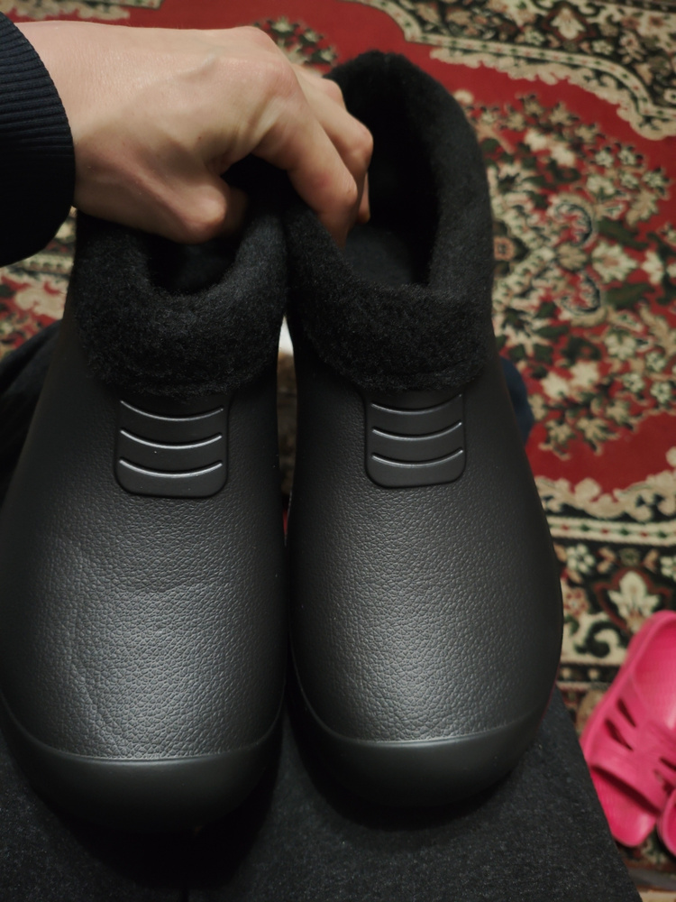 Галоши Мужской 6 черный ПВХ (поливинилхлорид), EVA Россия Без застёжки ...