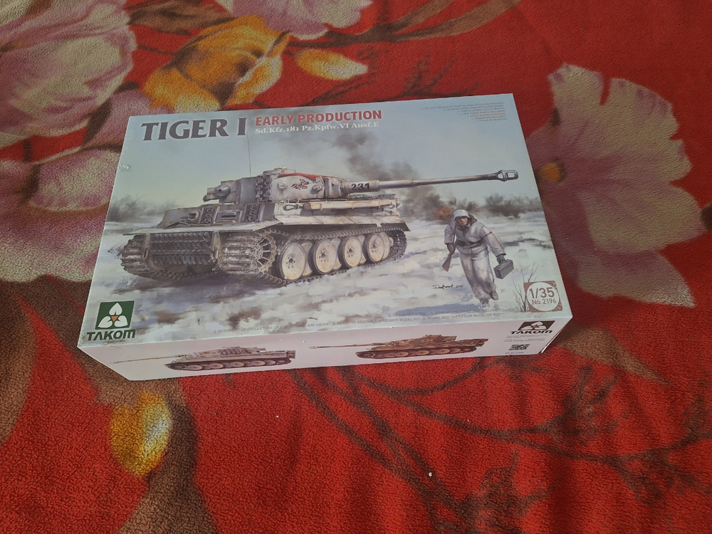 TAKOM 2196 1/35 Sd.Kfz.181 Pz.Kpfw.VI Ausf.E Tiger 1 Раннее ...