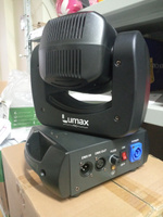 Lumax Pro Сценический прожектор с движущимся головным светом мощностью 150 Вт, четыре режима ...