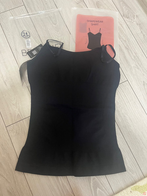 Майка Женский BECOMFY глубокий черный, размер 48 Нейлон, Спандекс Повседневный Китай облегающий ...