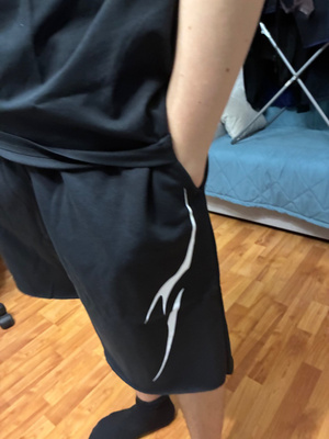 Шорты Мужской nice&easy Повседневный черный, размер 50 Хлопок ...