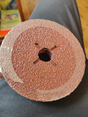 Фибровый шлифовальный круг AF651 Long abrasive 125мм Р40 (10шт.) купить ...