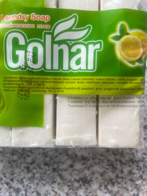 GOLNAR Мыло хозяйственное универсальное отбеливающее 4 штуки купить на ...