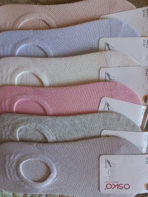 Комплект носков Женский Osko, размер 37, 38 Хлопок Акробатика, Баскетбол Демисезон белый иней ...