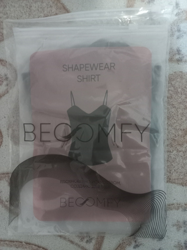 Майка Женский BECOMFY глубокий черный, размер 48 Нейлон, Спандекс Повседневный Китай облегающий ...