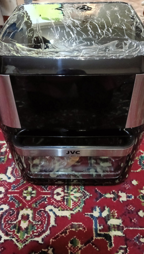 Аэрогриль JVC 5,5 литров с ЦВЕТНЫМ дисплеем JK-MB043, 7 автопрограмм, таймер 60 минут, подсветка ...