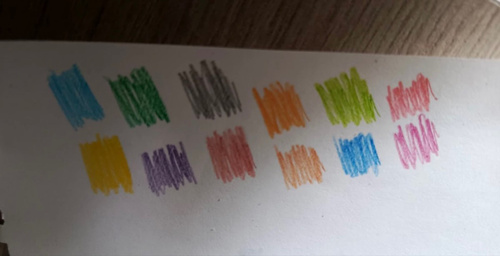 Вечные карандаши цветные 12 цветов для школы набор 12 шт с колпачками купить на Ozon по низкой