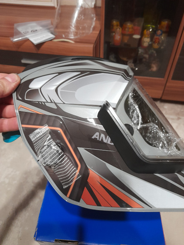 Маска сварочная хамелеон ANDELI MOON LED модель экран большой, а цвета реалистичные купить на ...