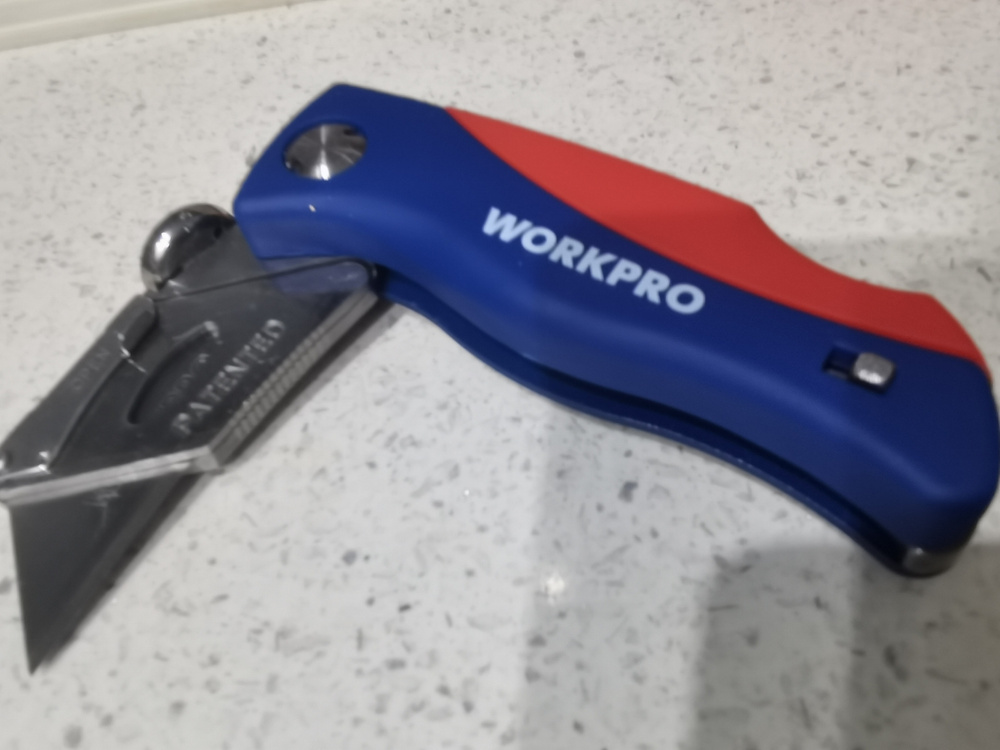 WORKPRO Многофункциональный нож с деревянной ручкой и 10 быстросменными лезвиями купить на OZON ...