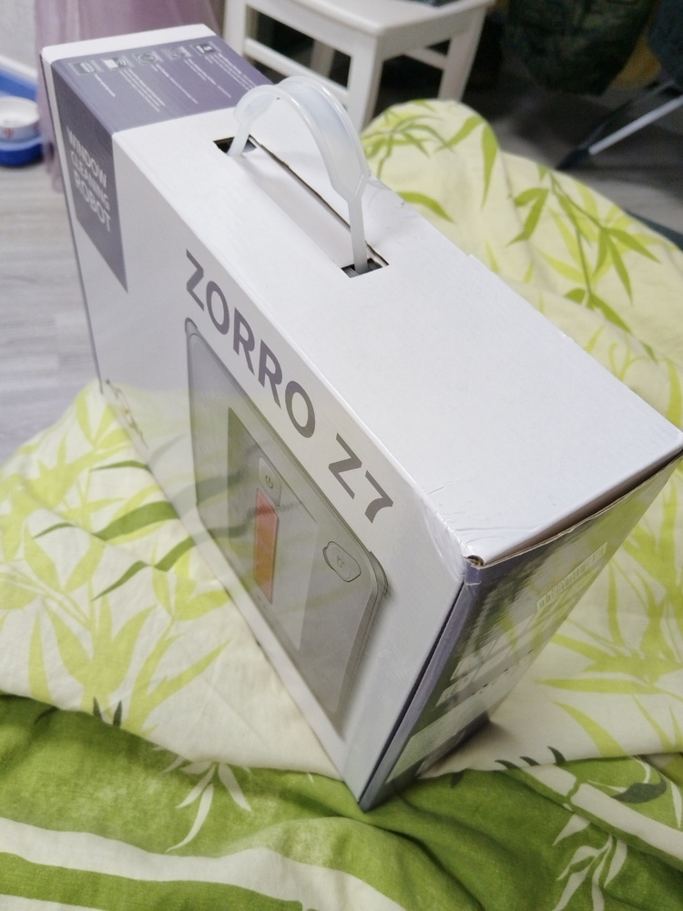 Робот мойщик окон Atvel Zorro Z6 Spray Plus, стеклоочиститель c двойным ...