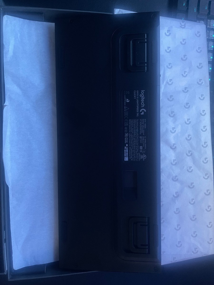 Logitech G G915 X LIGHTSPEED TKL Blue switch Беспроводная механическая ...