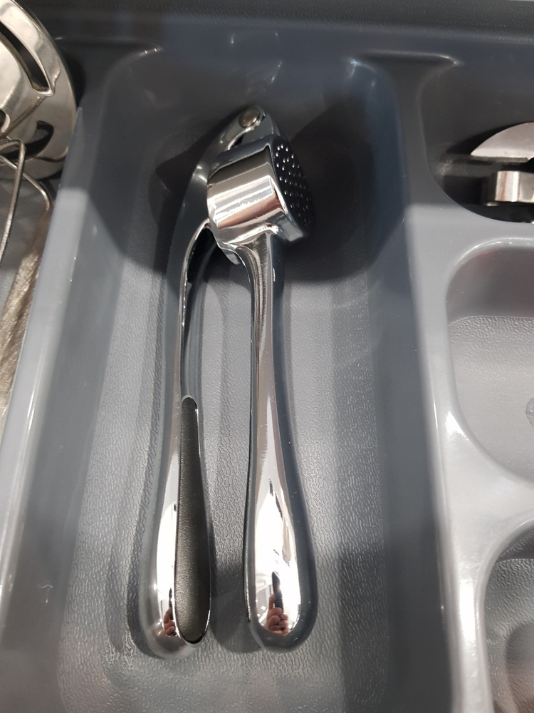 Чеснокодавилка KITOME, пресс для чеснока, металл купить на OZON по низкой цене (1659361058)