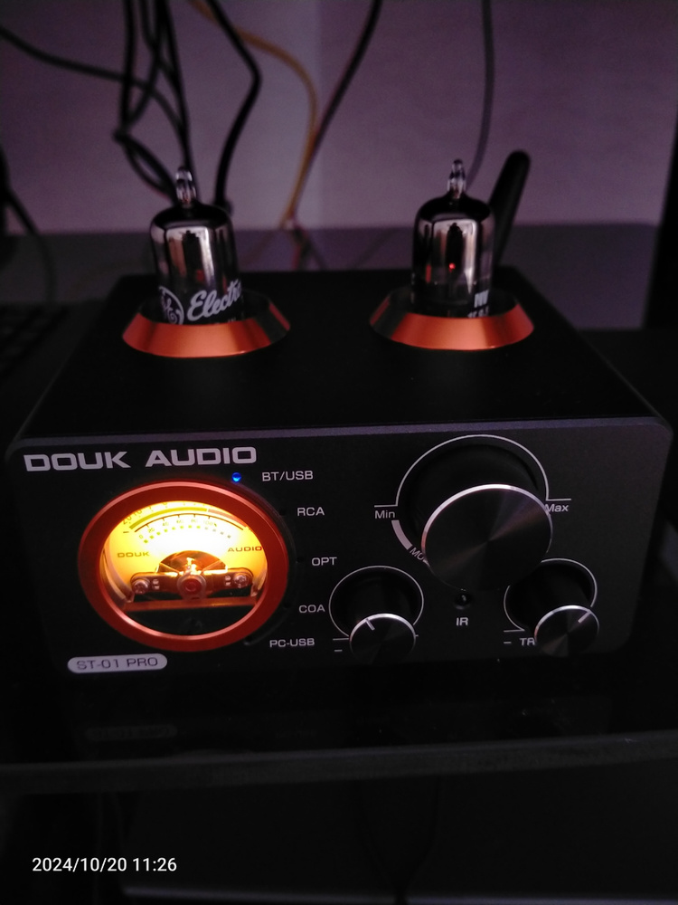 Douk Audio ST-01 PRO Hi-Fi Bluetooth 5,0 ламповый усилитель USB ЦАП ...