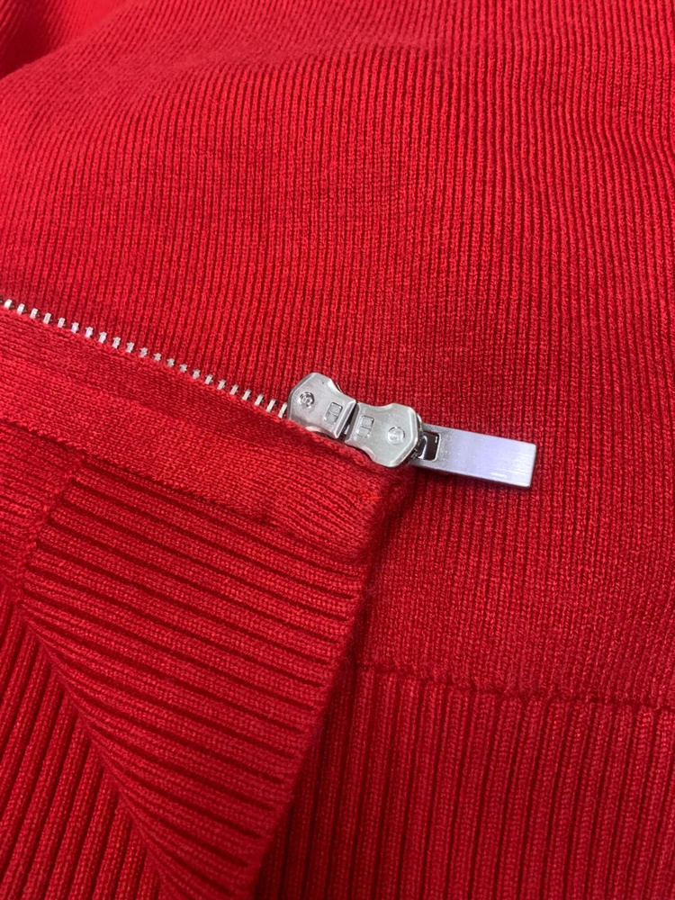 Кардиган Женский Zarina молочный Вискоза, Полиамид, размер 44 Молния ...