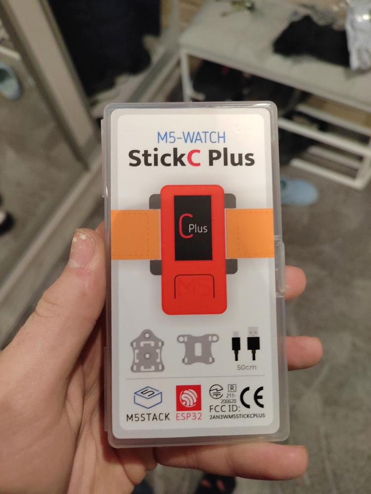 M5Stack Stick PLUS 2 ESP32 IOT development Board комплект для графического программирования IoT ...