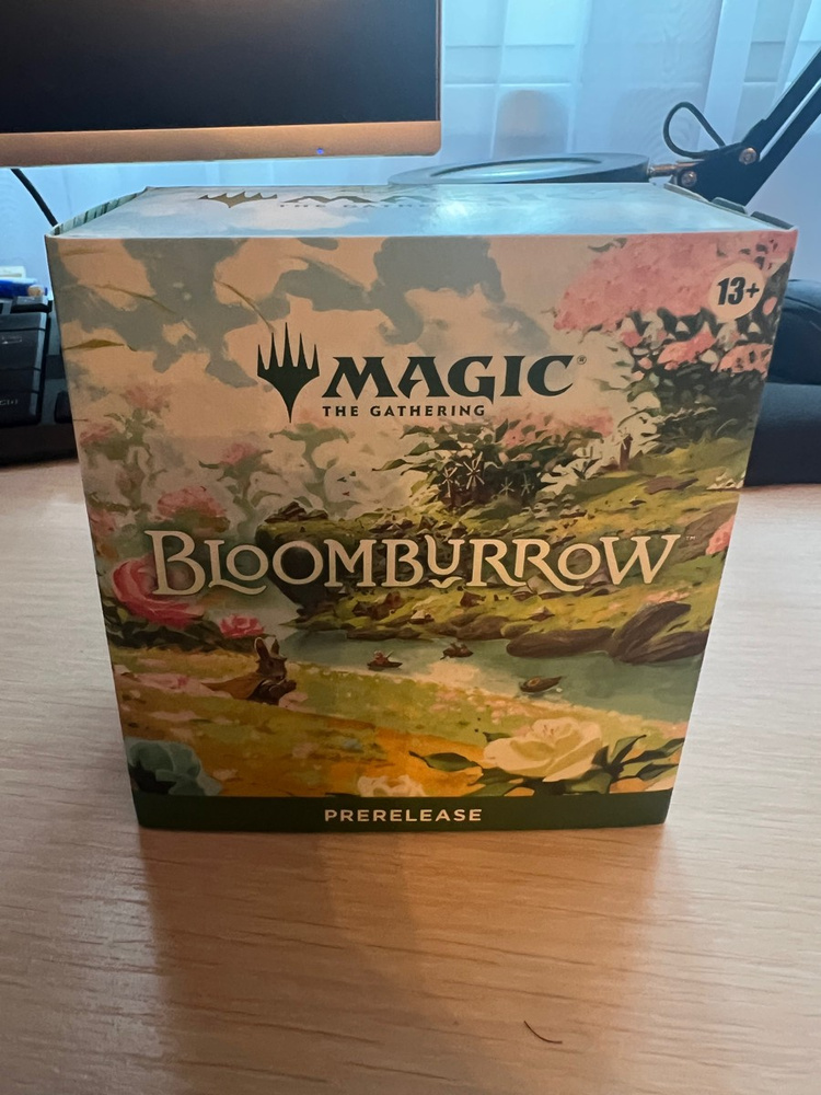 Magic: The Gathering Bloomburrow Bundle - 9 Play Boosters, 30 Land Cards + Exclusive Accessories ...