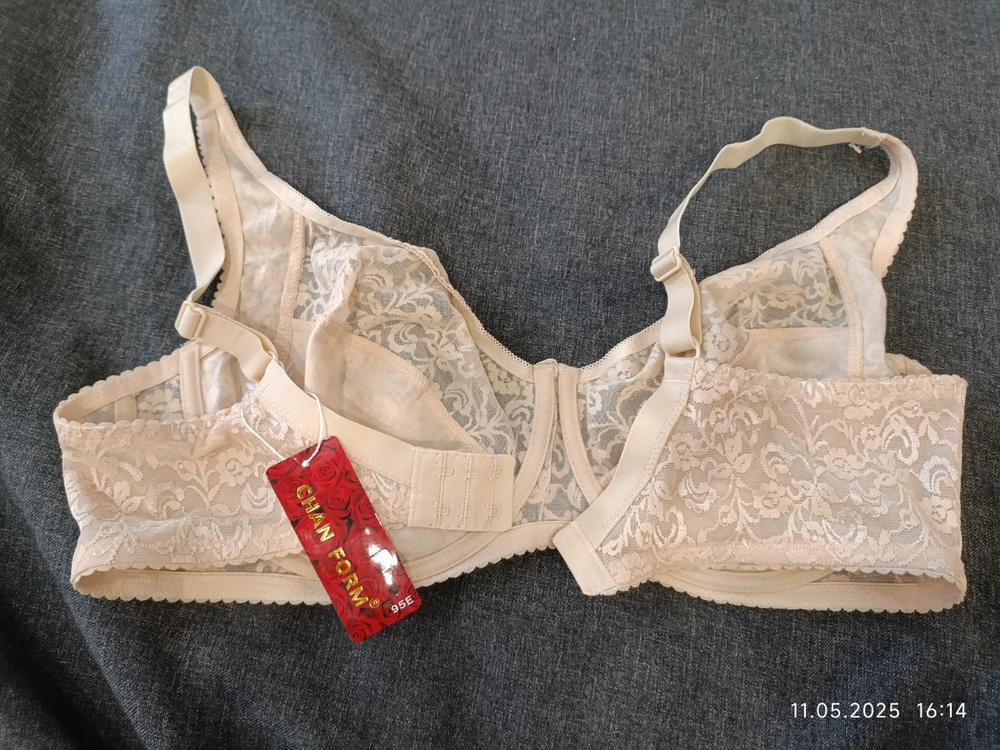 Бюстгальтер Женский Lace Dream мягкая чашка на каркасе, классическая чашка, размер 90G белый ...